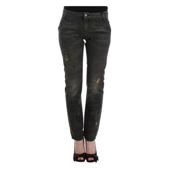 Costume National Distressed Jeans - - Jeans - Damen - Grau - W26