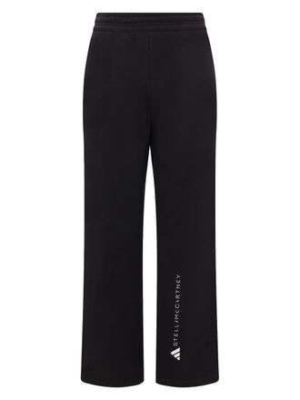adidas by Stella McCartney Cotton Drawstring Joggers - Black