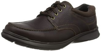 Clarks Herren Cotrell Edge Oxfords-Shoes, Braunes Ölleder, 45.5 EU Weit