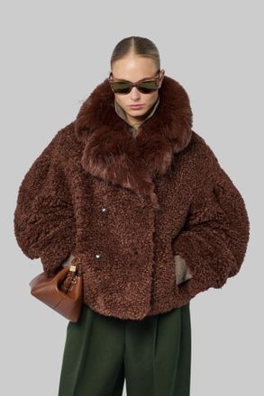 Ganni Alternative Shearling Jacket