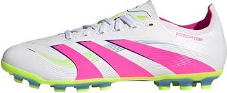 adidas Unisex Predator League AG Fu&szlig;ballschuh Cloud White/Lucid Pink/Lucid Lemon 40