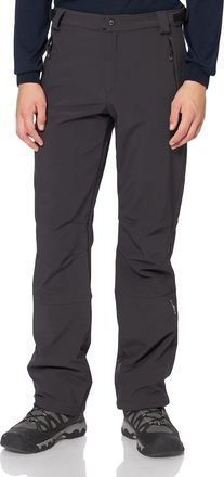 F.lli Campagnolo Herrenhose mit innenliegender Gamasche, Anthrazit, 58