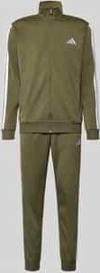 adidas Regular Fit Sweat-Anzug mit Kontraststreifen