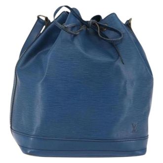 Louis Vuitton Pre-owned Leder Bucket Bag - - Pre-owned - Damen - Blau - ONE SIZE