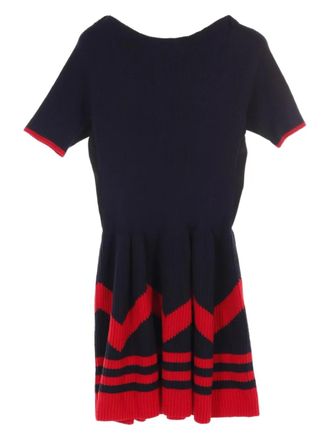 Louis Vuitton robe en maille (années 2010) - Bleu