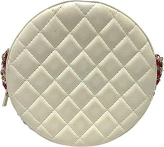 Chanel Pre-owned Pochette Vintage Sac Bandouli&egrave;re - Femme - Pre-owned - Blanc - Taille: ONE Size