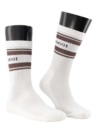 Boggi Milano Herren Socken beige,braun Baumwolle & Mix meliert