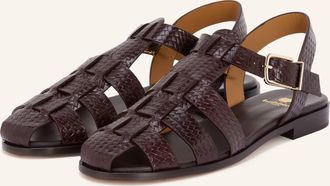 Bobbies Bobbies Sandalen Romane braun