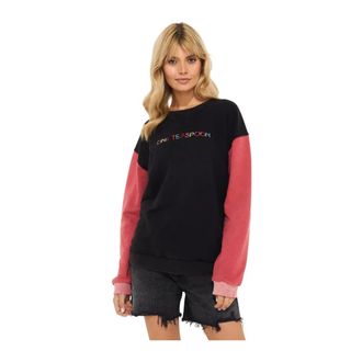 One Teaspoon Damen, Sweatshirts & Hoodies, Schwarzk, 2XSGr&ouml;&szlig;e