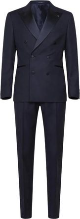 Tagliatore Homme, Costumes, Bleu, Taille: L Costume Crois&eacute;