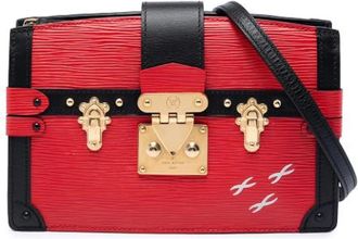 Louis Vuitton Sac bandouli&egrave;re Pre-owned Trunk Clutch - Femme - Pre-owned - Rouge - Taille: ONE Size