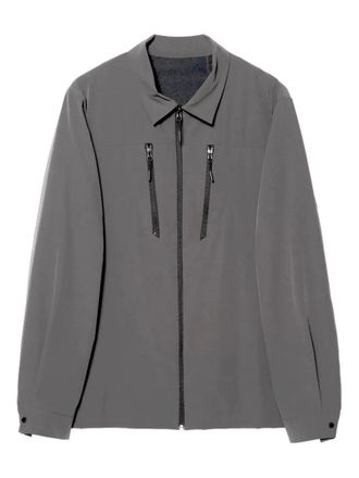 maharishi veste zippée - Gris