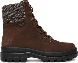 Rieker Schn&uuml;rschuhe Rieker CEO-X8233-25 Dunkelbraun