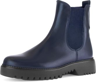 Gabor Damen Chelsea Boots, Frauen Stiefeletten,uebergangsstiefel,Schlupfstiefel,flach,Stiefel,Bootee,Booties,Midnight (Micro),42.5 EU / 8.5 UK