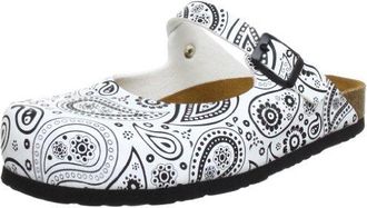 Dr. Brinkmann 600269, Mules Femme - Blanc (Schwarz/Weiß 3), 39 EU