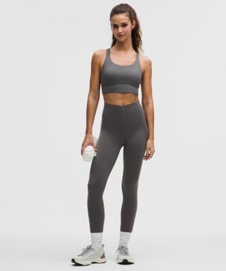 lululemon Legging Glow Up taille haute pour Femmes - 64 cm - Gris - Taille 10