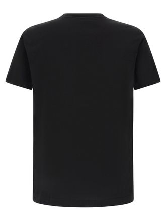 Dolce & Gabbana Logo-Embroidered T-shirt - Black