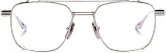 Dita Eyewear lunettes de vue à monture pilote - Argent
