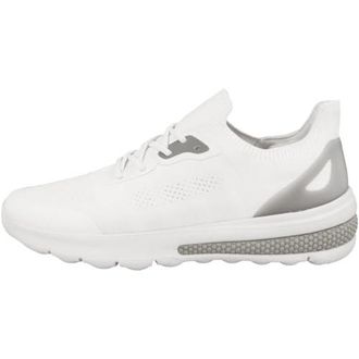 Geox U Spherica Actif Baskets pour Homme, White Lt Taupe, 44 EU