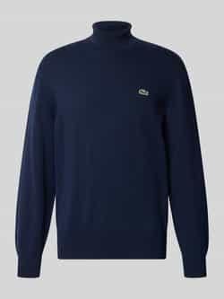 Lacoste Regular Fit Pullover aus reiner Baumwolle