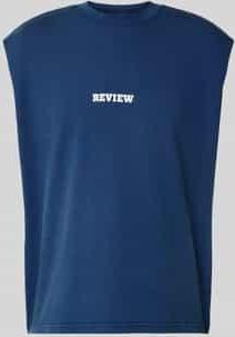 Review Tanktop mit Label-Print