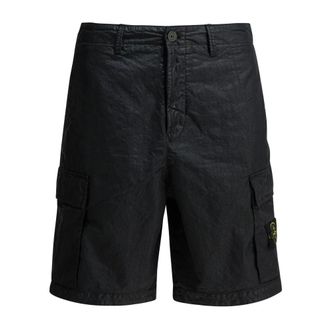 Stone Island Homme, Shorts, Noir, Taille: W28 Shorts d&eacute;contract&eacute;s