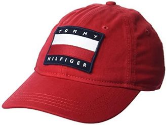 Tommy Hilfiger Am Tony Cap Casquette de Baseball, Apple Red, Taille Unique Homme