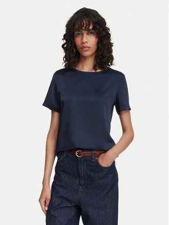 Max Mara Bluse Gilbert 2625946041 Dunkelblau Regular Fit