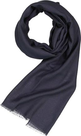 Boggi Milano Herren Schal blau Seide