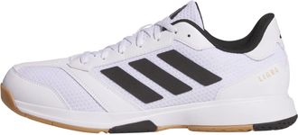 adidas Herren Ligra 8 Mens Indoor Shoes Schuhe, Cloud White/Core Black/Cloud White, 40 2/3 EU
