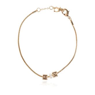 Coach Bracelet &agrave; breloques - Femme - Accessoires - Jaune - Taille: ONE Size
