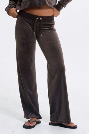 Juicy Couture Sweathose OLD GOTHIC OG STRAIGHT TRACKPANT Damen Trainingshose Damen, Sweathose, Velour, Jogginghose mit Glitzer, Sale