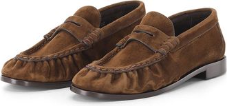 Saint Laurent Loafers aus Veloursleder