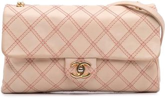 Chanel Hobo Bags - Jumbo Quilted Calfskin Triple Stitched Flap - Gr. unisize - in Braun - f&uuml;r Damen