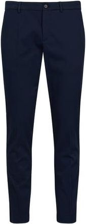 Cruna Pantalon chino slim Brera en coton m&eacute;lang&eacute;