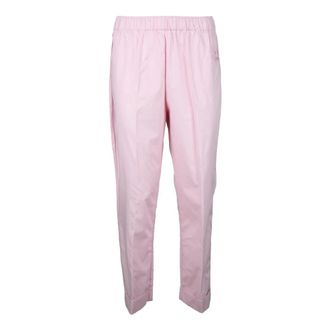 Semicouture Femme, Pantalons, Rose, Taille: 38 FR Pantalon Casual en Coton