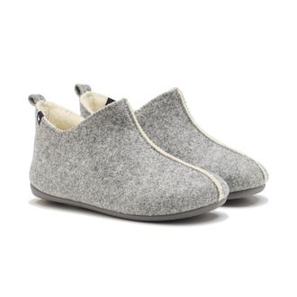 Walk In Pitas | RIKA | Filzpantoffeln f&uuml;r Damen | Hausschuh | Slipper | Bequeme Schlappen | Mules Geschlossene rutschfeste | Winter Clogs Gef&uuml;ttert | Walkinpitas-Sc