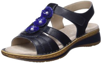 Ara Damen Hawaii Sandal, BLAU, 38 EU