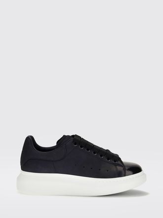 Alexander McQueen McQueen Baskets basses Oversize en cuir de veau avec semelle chunky