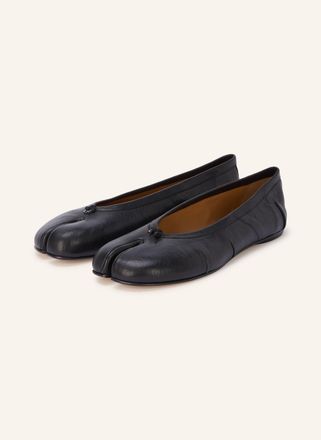 Maison Margiela Ballerinas Tabi schwarz