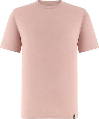 Boggi Milano Homme, Tops, Rose, Taille: L T-Shirt en Jersey de Lin Stretch