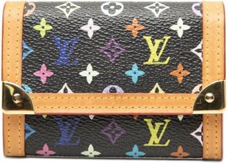 Louis Vuitton Porte Monnaie Plat doccasion - Femme - Pre-owned - Brun - Taille: ONE Size