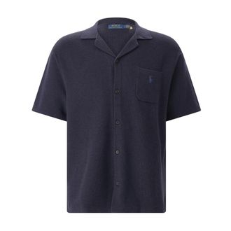 Polo Ralph Lauren Homme, Chemises, Noir, Taille: 2XL Chemise Manches Courtes