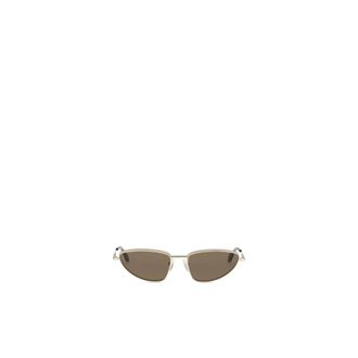 Alexander McQueen Verspiegelte Cat-Eye-Sonnenbrille mit verstellbaren Nasenpads - - Accessories - Damen - Gelb - ONE SIZE