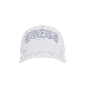 Guess Femme, Accessoires, Blanc, Taille: ONE Size Casquettes