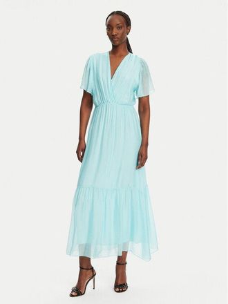 Haveone Sommerkleid AFF-N006 Blau Loose Fit