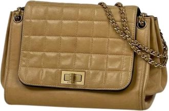 Chanel Sac &agrave; bandouli&egrave;re Pre-owned 2.55 - Femme - Pre-owned - Beige - Taille: ONE Size