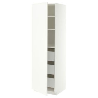 IKEA METOD / MAXIMERA Hochschrank m Schubladen