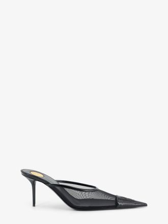 Saint Laurent Ren&eacute;e mesh pump with Cassandre toe - SAINT LAURENT - gender_Woman