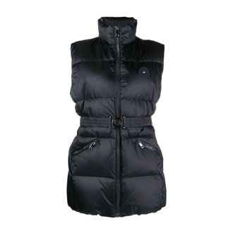 Tommy Hilfiger Blaue Zweifarbige Steppweste - - Jackets - Damen - Blau - XS